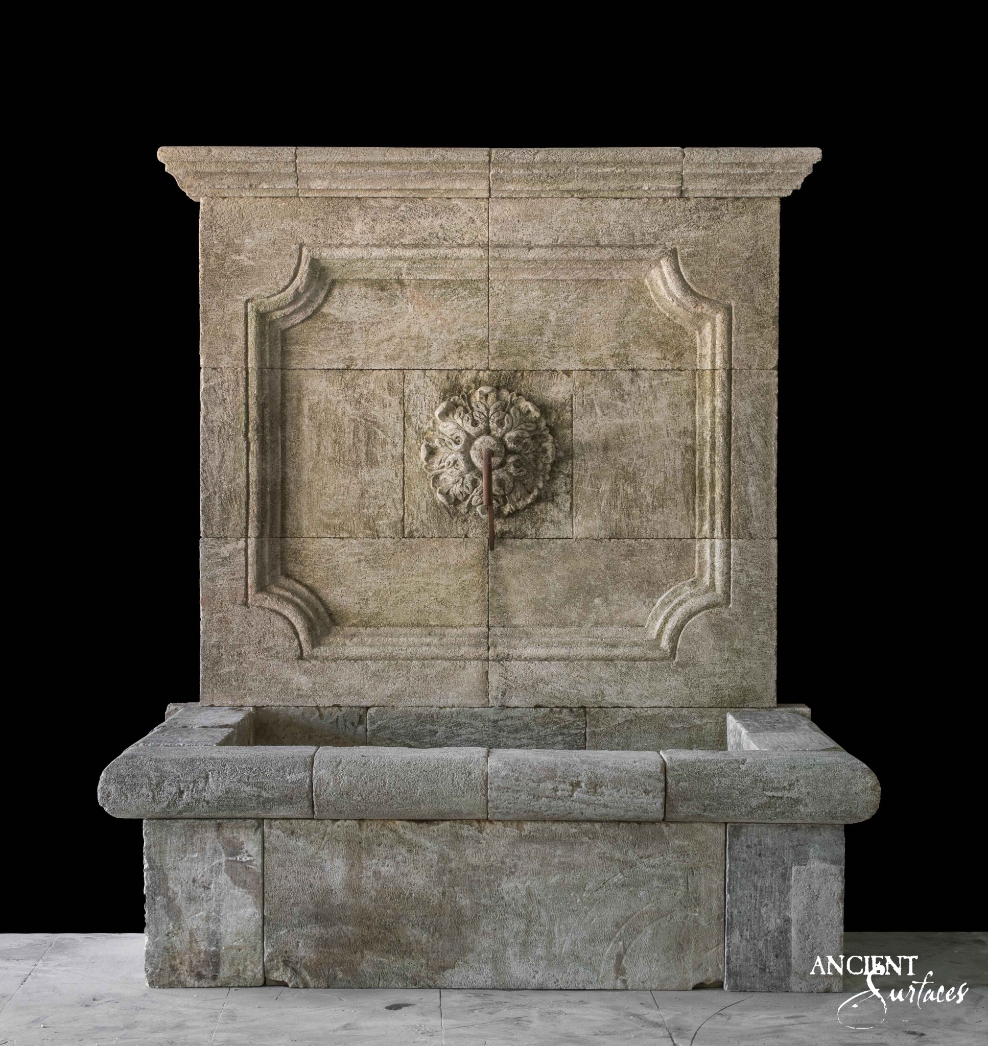 Antique Stone Fountains by Ancient Surfaces. | Ancient European ...