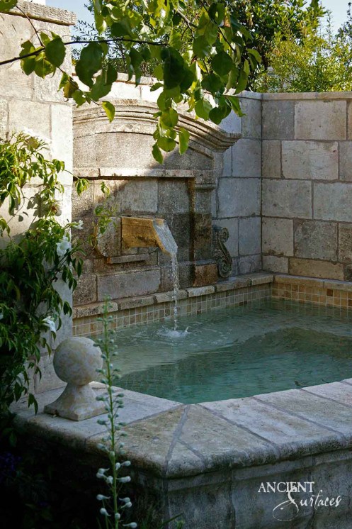 Antique Stone Fountains by Ancient Surfaces. | Ancient European ...